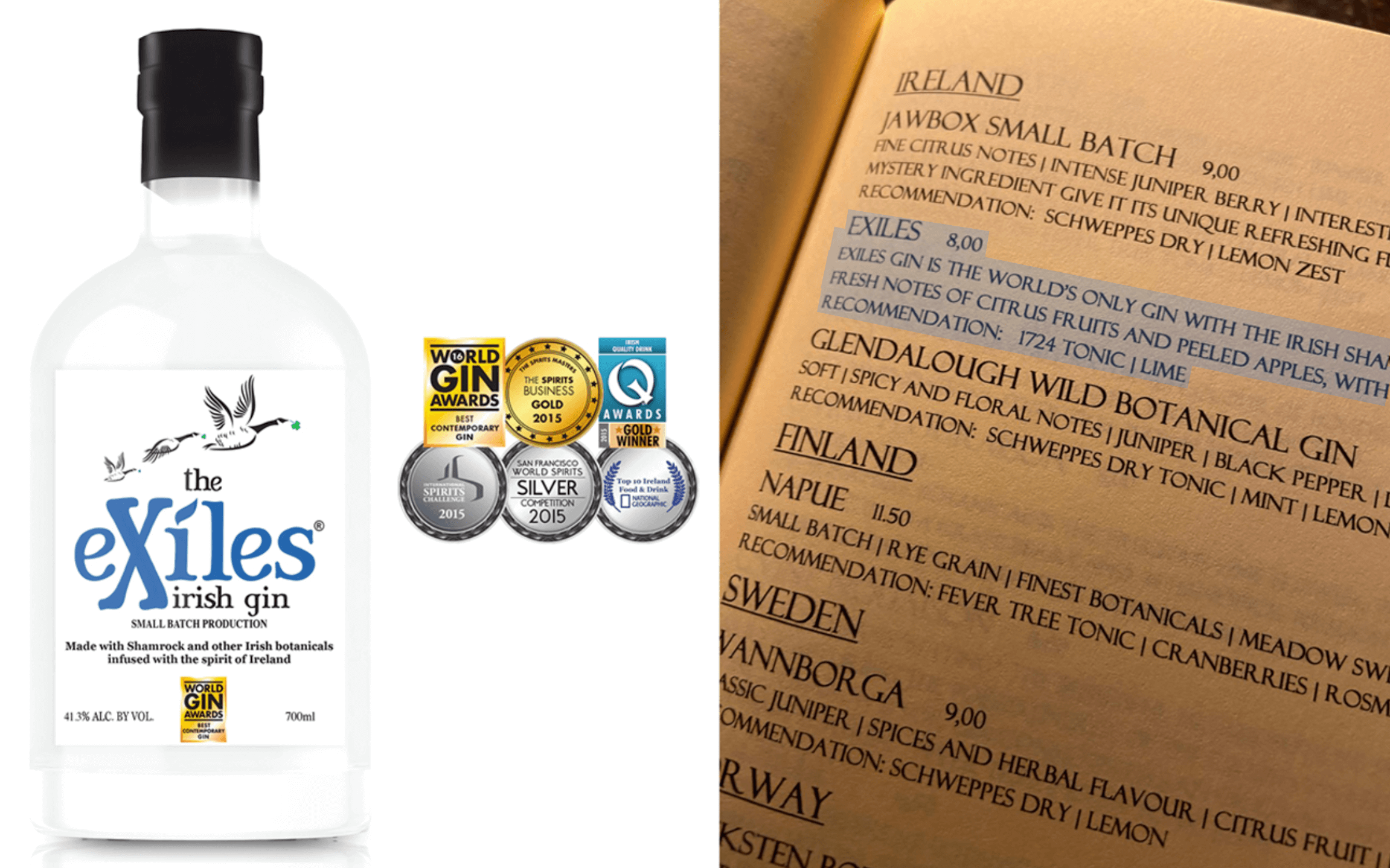 The Exiles®️multi-award winning gin now available at the world famous ...